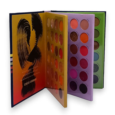 Coco Urban Color Shades Powder Eye Shadow Palette Beauty & Wellness ...