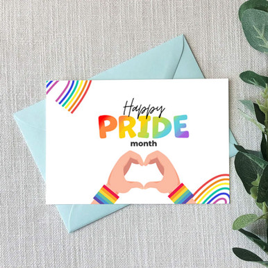 Attractive Greeting Card- Pride Month Special Pride Month (June 1-30 ...