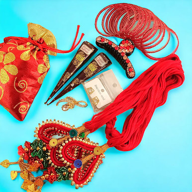 Shrawan/Teej Festive Gift Set For Her Shrawan Month Gifts Gift to Nepal ...