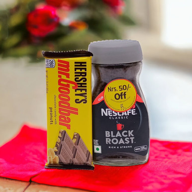 Nescafe Coffee With Hersheys Chocolate Combo Chocolate Hamper Gift to ...