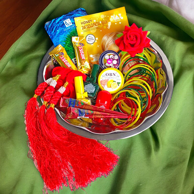 Elegance Beauty Tray for Teej and Shrawan Shrawan Month Gifts Gift to ...