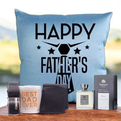 Father's Day Combo Gift Set with Cushion and Mug Father's Day gifts ...