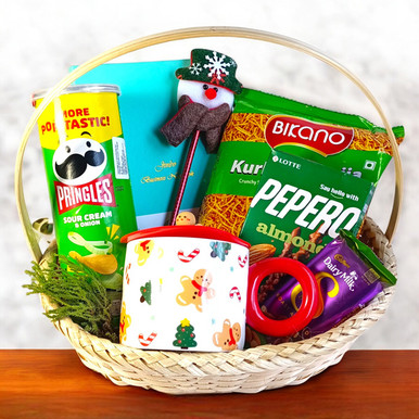 Christmas Hamper with a Jolly Christmas Mug Valentine's Day Gift to ...