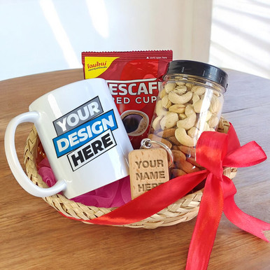 Mugful Moments & Dry Nut Bliss Valentine's Day Gift to Nepal | Giftmandu