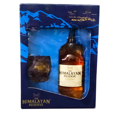 The Himalayan Reserve 750ML with Whisky Glass Valentine's Day Gift to ...