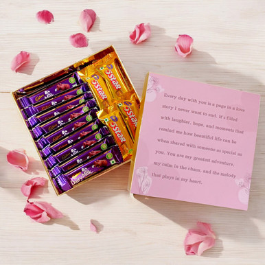A Box of Chocolates & Heartfelt Message Valentine's Day Gift to Nepal ...