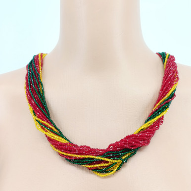 3 Colour Mix Pote Mala Women's Accessories Gift to Nepal | Giftmandu