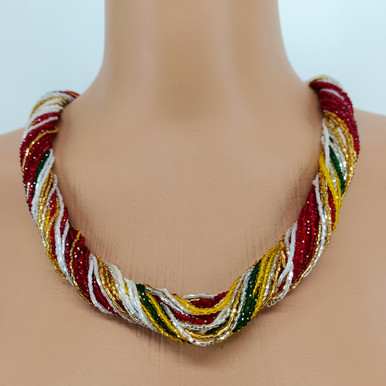 4 Colour Mix Pote Mala Women's Accessories Gift to Nepal | Giftmandu