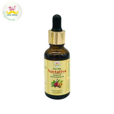 Desi Grub Navtattva Hair Revitalizing Oil-30ml Beauty & Wellness Gift ...