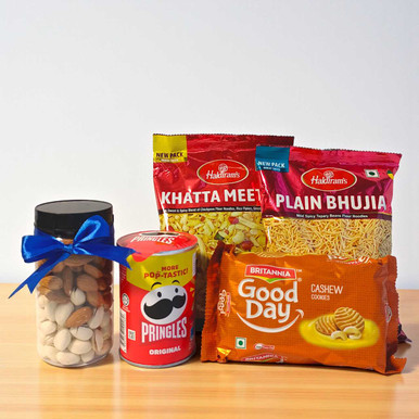 Delicious Food & Dry Nuts Gift to Nepal | Giftmandu