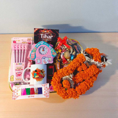 Joyful Tihar Treat Hamper for Kids