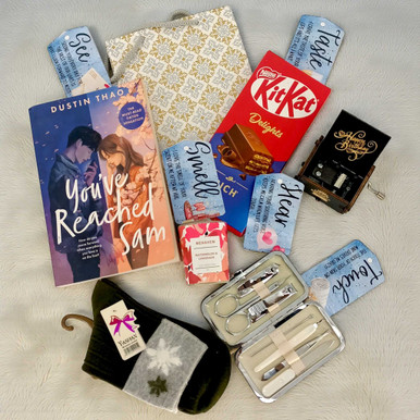 Birthday Celebration Bag with Book, Chocolate & Rhythm Box