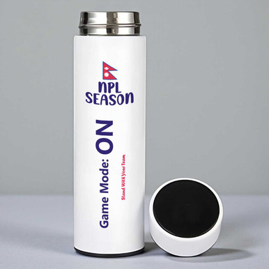 NPL Champion Smart Flask – 500ml LED Display Gift to Nepal | Giftmandu