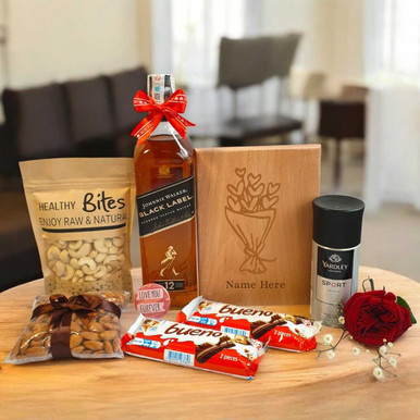 Gentleman’s Luxury Indulgence with Black Label & Snacks