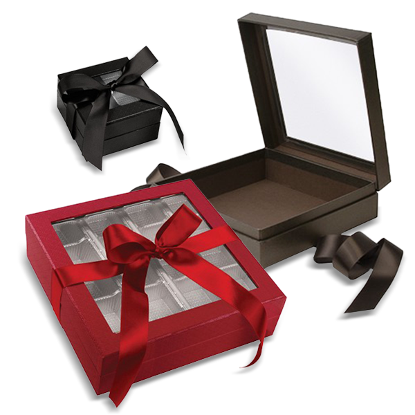 Rigid Square Boxes With Riser - aspecialtybox.com