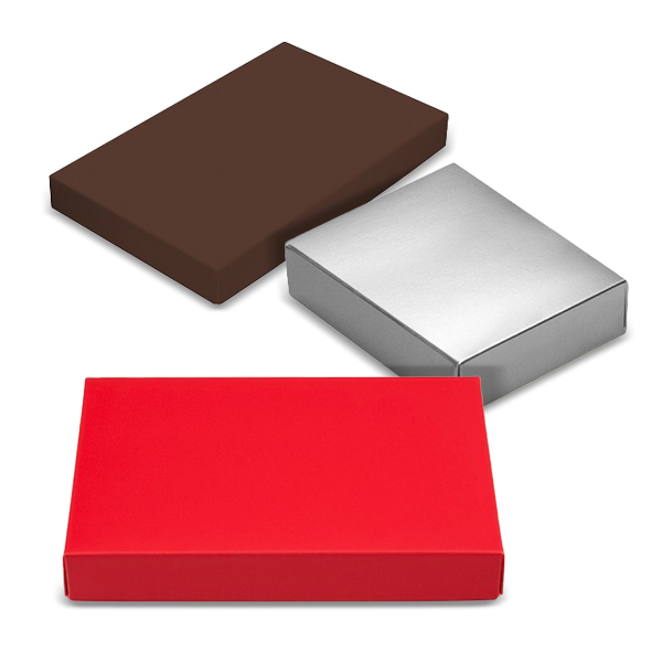 Rectangle Folding Carton Solid Color Lids Aspecialtybox