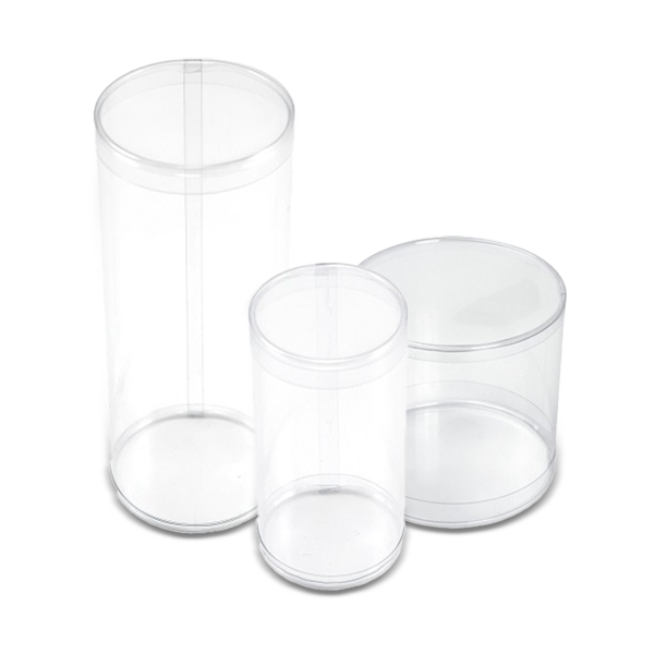 Clear Cylinders - aspecialtybox.com