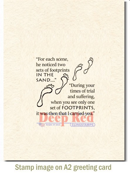 Footprints Essentials Cling Stamp