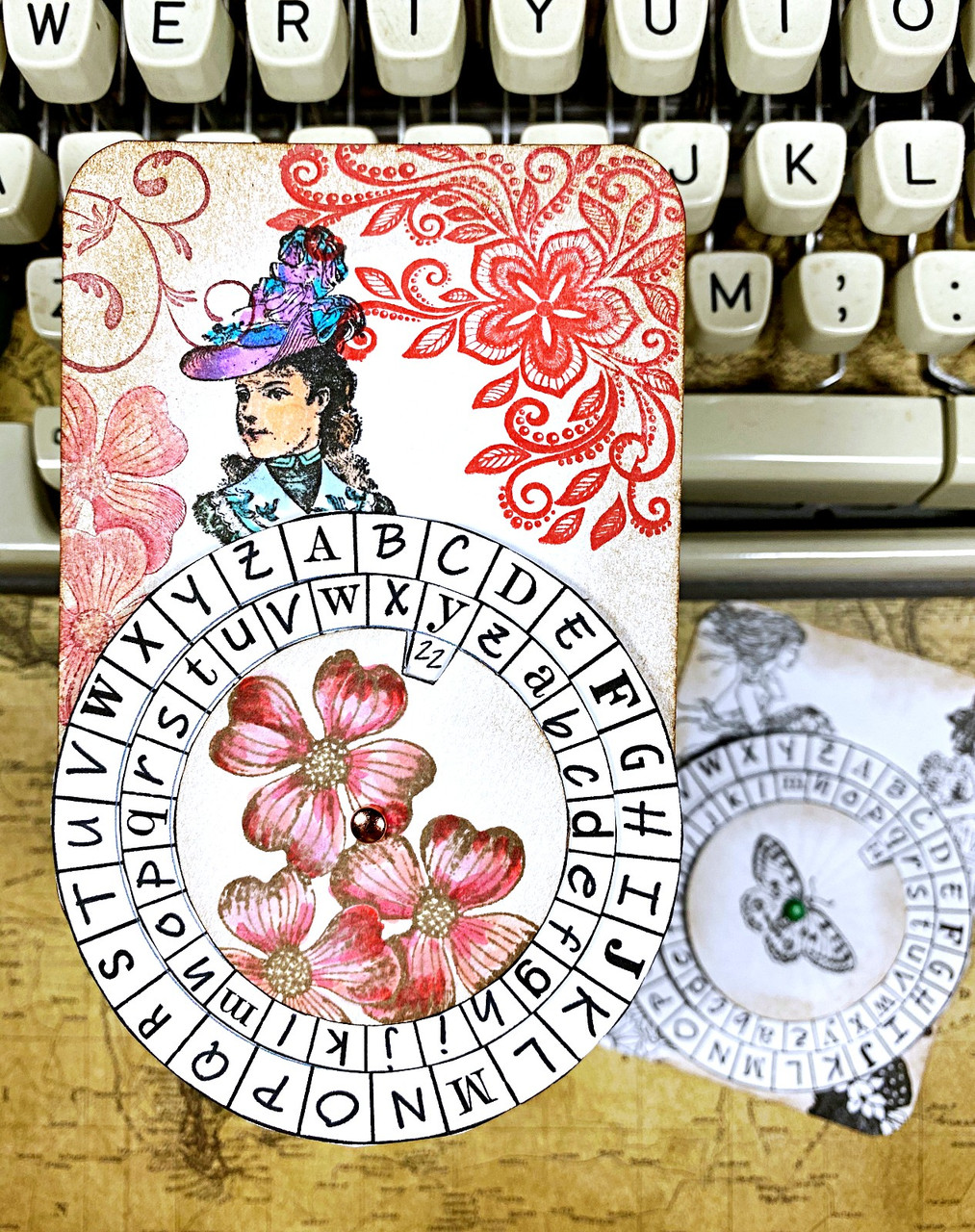 Decipher Tool Template Download - Deep Red Stamps