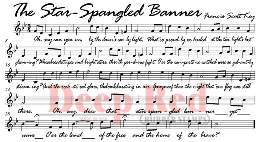 Star Spangled Banner Stamp Star Spangled Banner Stamp U.S. Postal