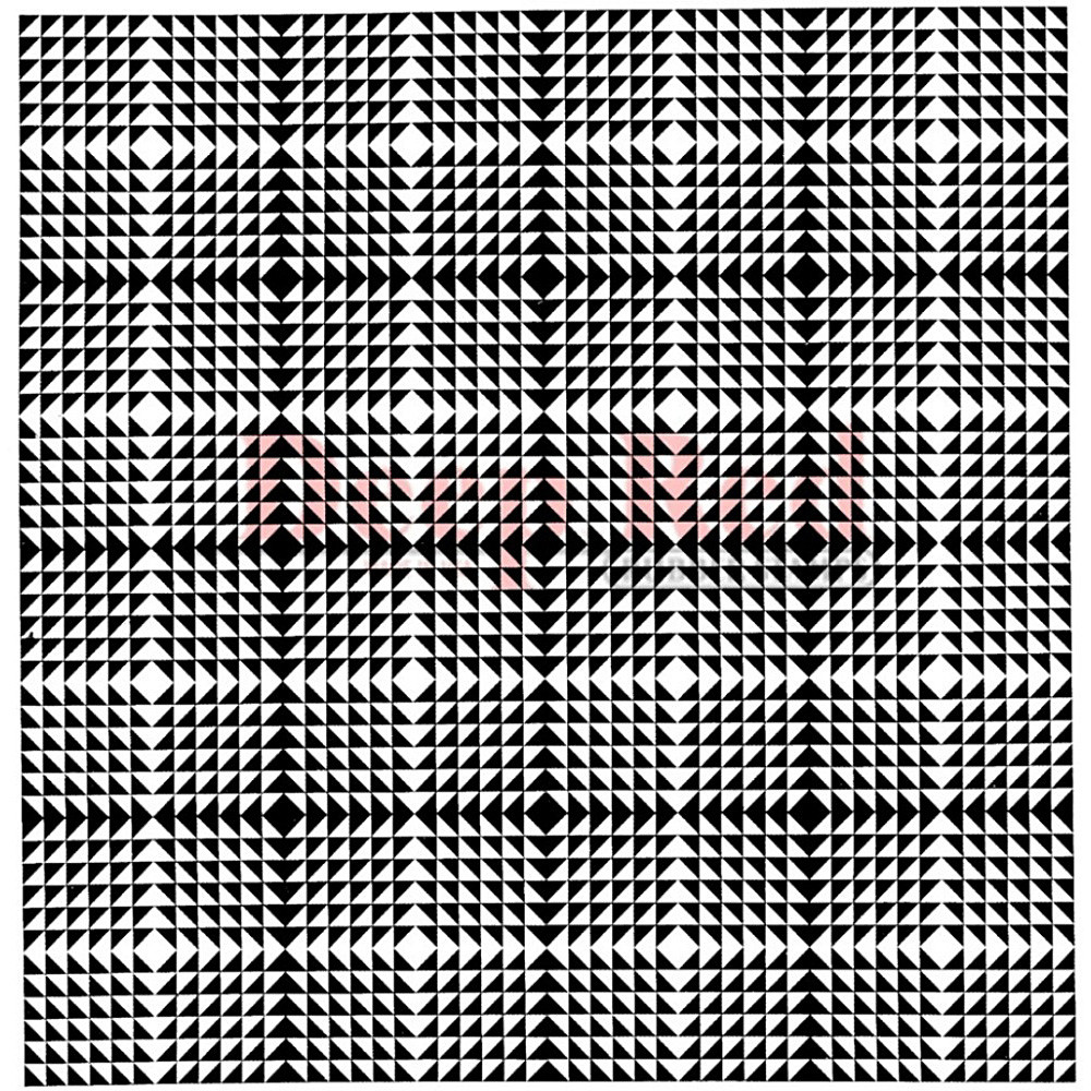 Duke of Windsor Plaid Rubber Cling Stamp
