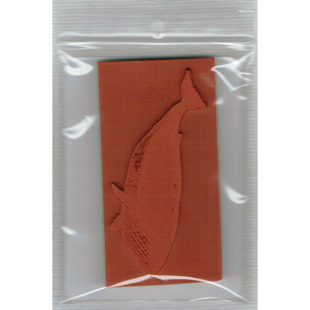 Whale Rubber Cling Stamp