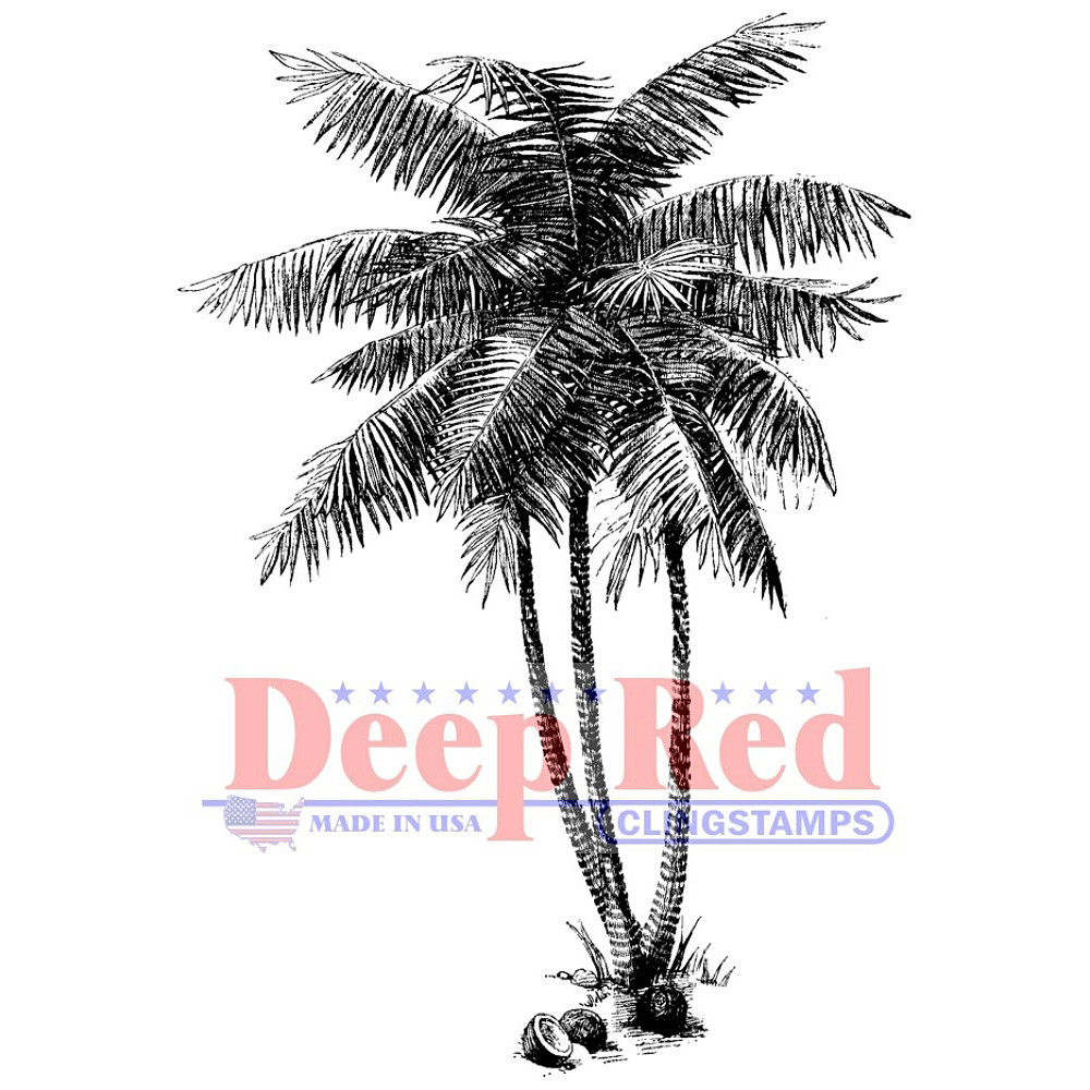 Deep Red Stamps