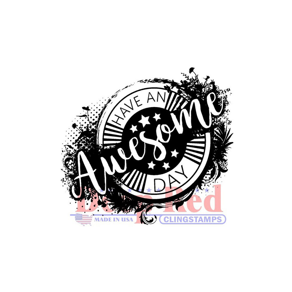 Deep Red Stamps All Rubber Stamps