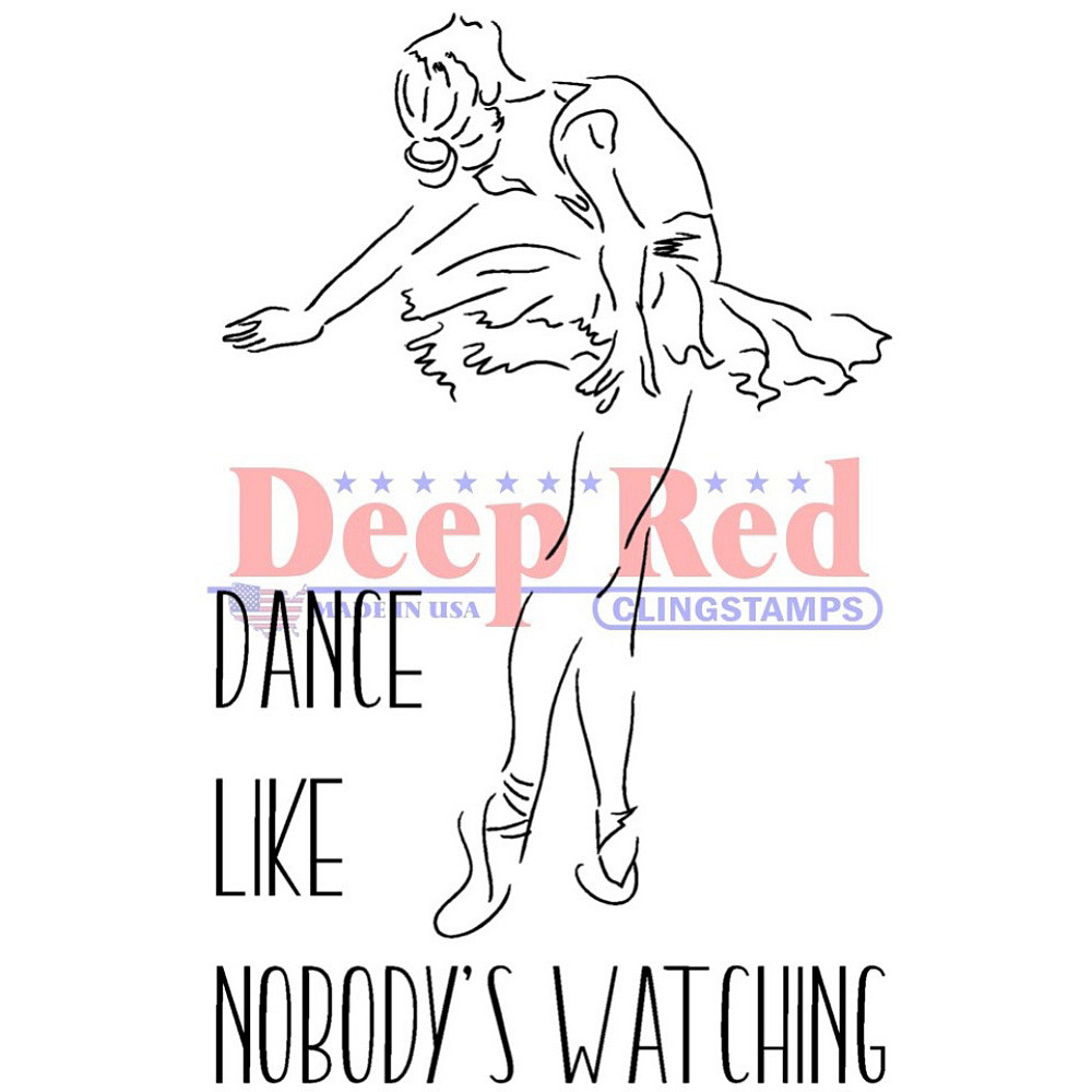 Deep Red Stamps All Rubber Stamps