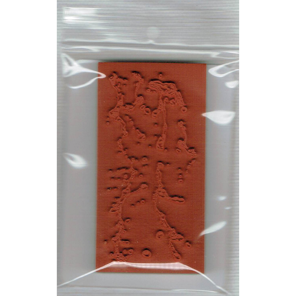 Water Splash Rubber Cling Stamp