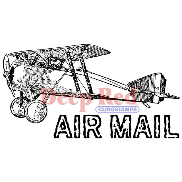 Chevy Bel Air Rubber Cling Stamp