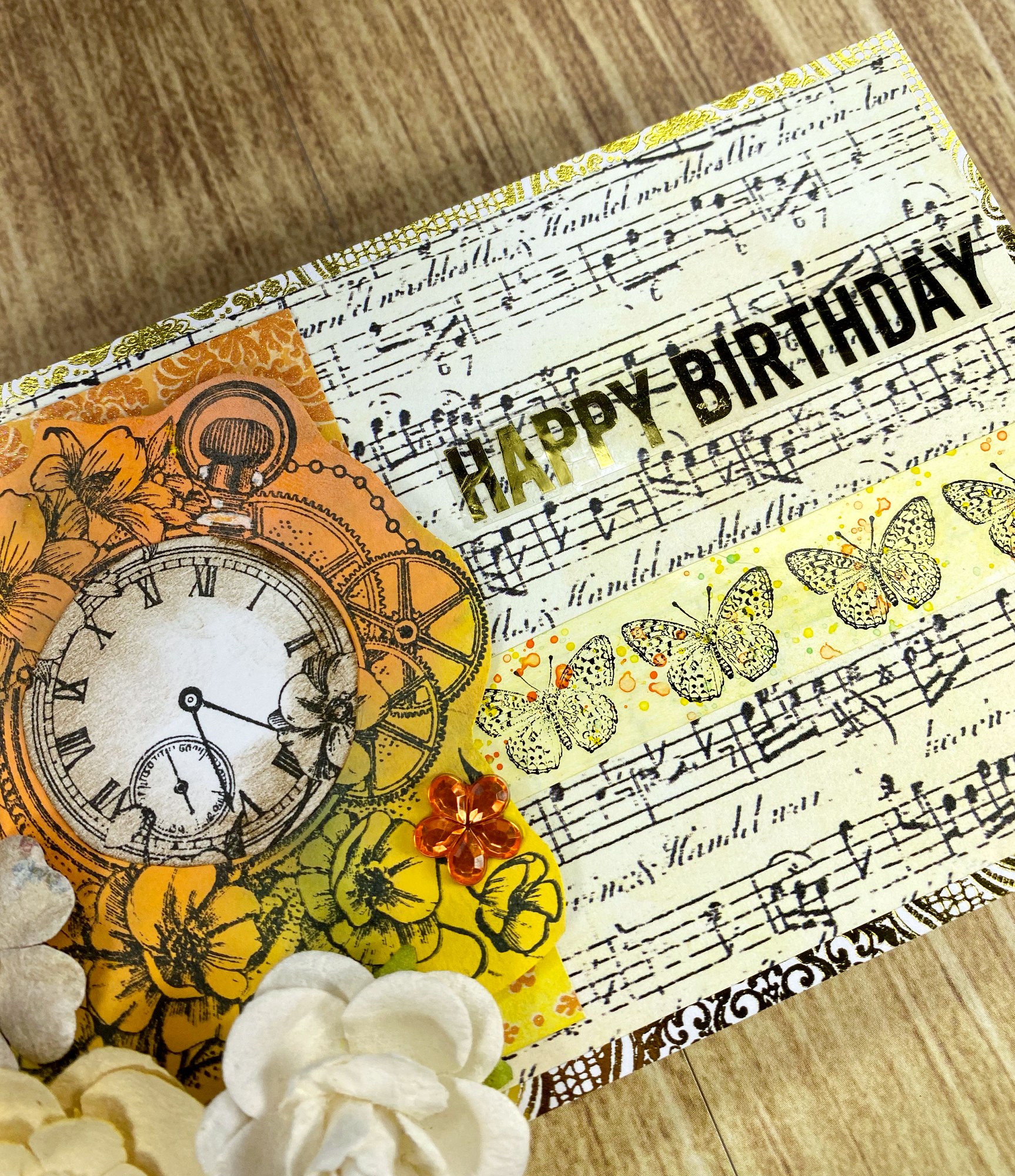 Creating Tape for Cards and Journaling - Deep Red Stamps