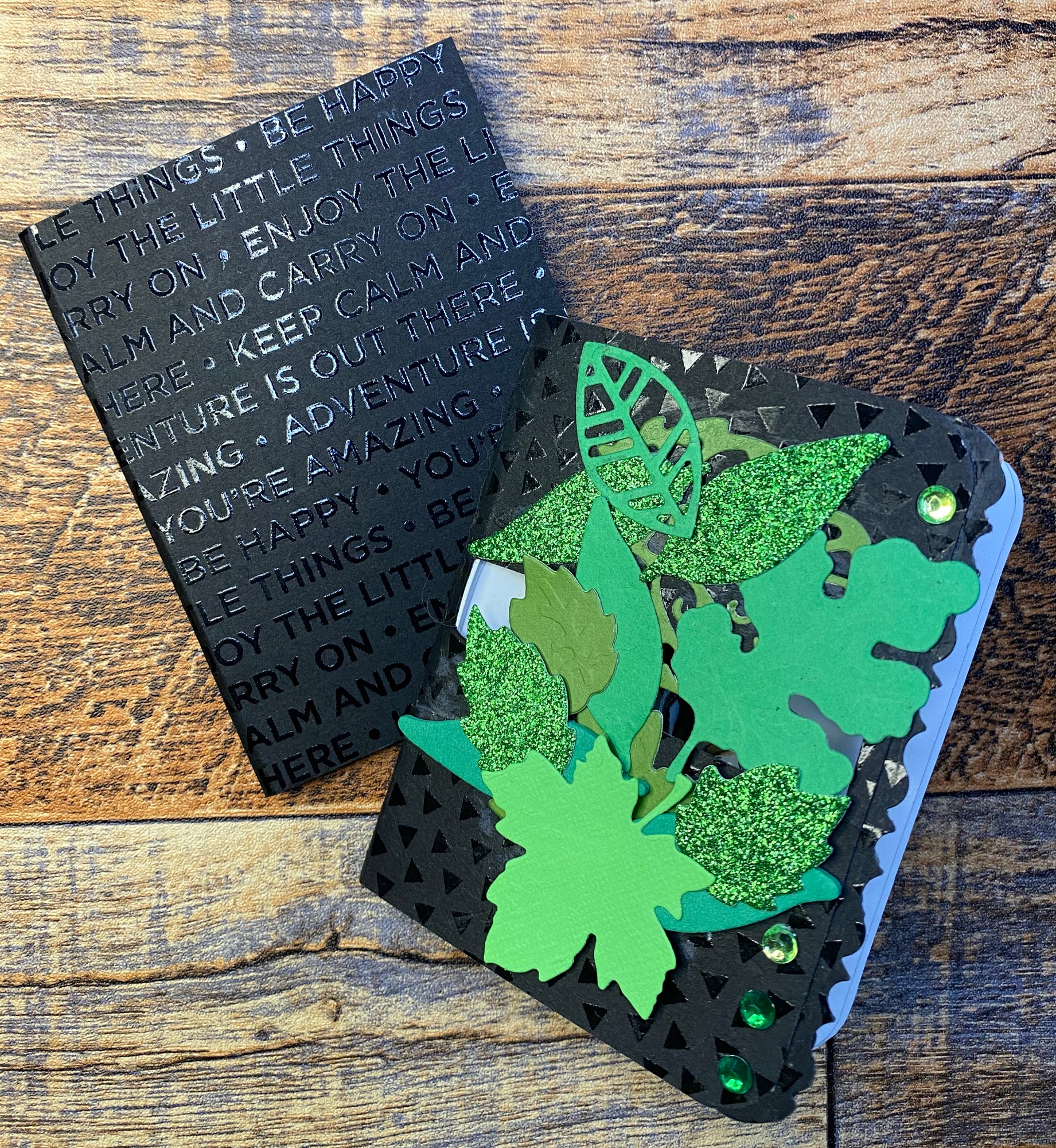 Mini Journal Template How To - Deep Red Stamps