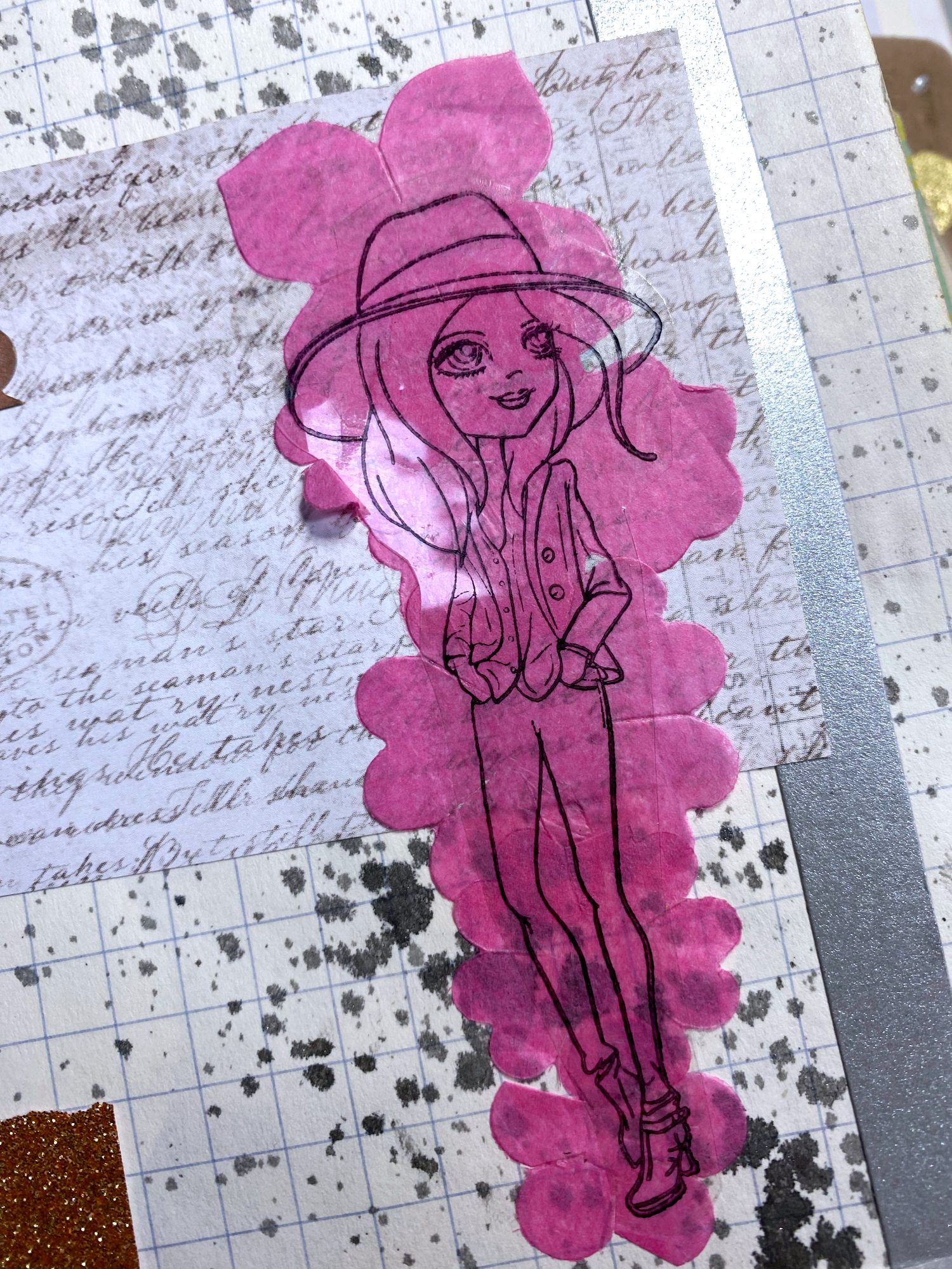 Creating Stickers for Junk Journal.... or Anywhere You Put Stickers ...