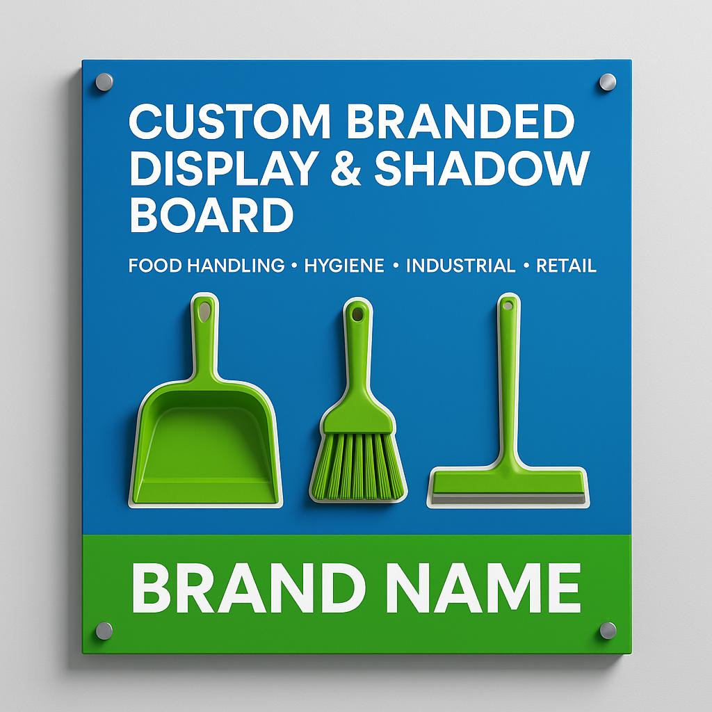 Custom Branded Display & Shadow Boards | Expocrafters NZ