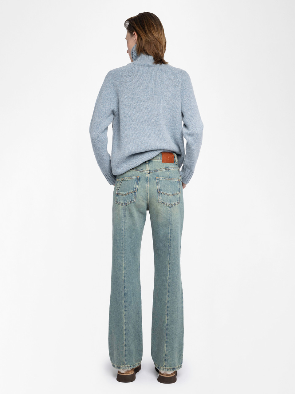 EVY DENIM LIGHT BLUE - Zadig et Voltaire Australia