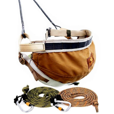Tethrd Menace Saddle Kit X Large W/ 11mm Ropes And Carabiners ...