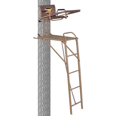 Trophy Treestands Spartan Ladderstand Single Person 24 Ft. - Bowhunters ...
