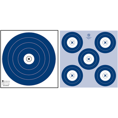 Maple Nfaa Dual 1-spot/5-spot Target 25 Pk. - Bowhunters Superstore