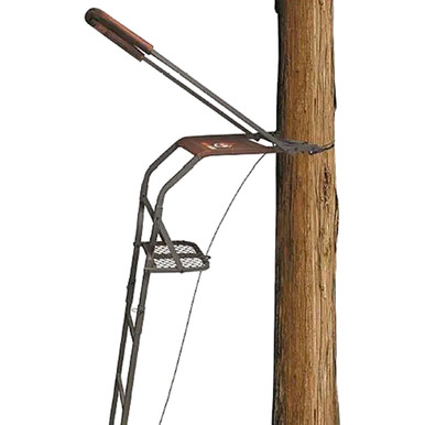 Trophy Treestands Maxgrip Deluxe Ladderstand Single Person 16 Ft ...