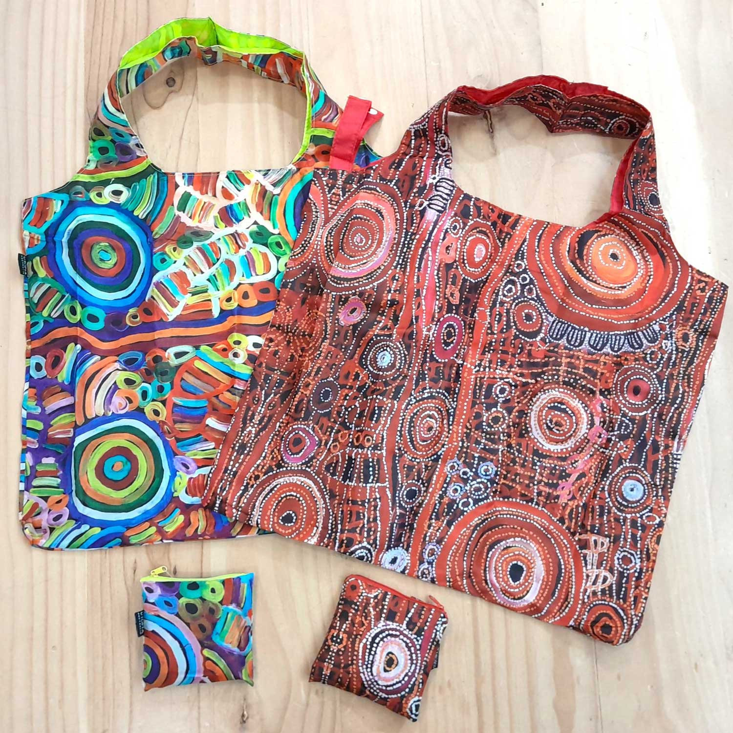 Aboriginal design Shopping Bag (Recycled)