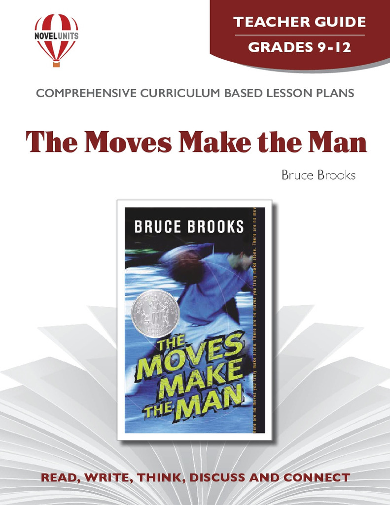 The Moves Make the Man Novel Unit Teacher Guides, Lesson Plans, Activities