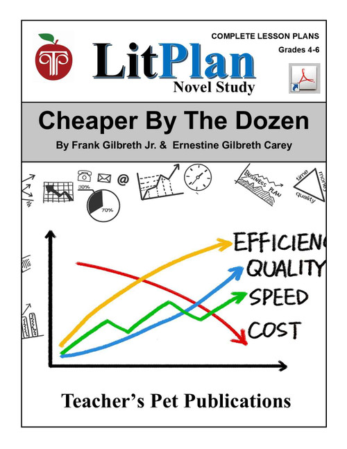 Cheaper By the Dozen LitPlan Novel Study