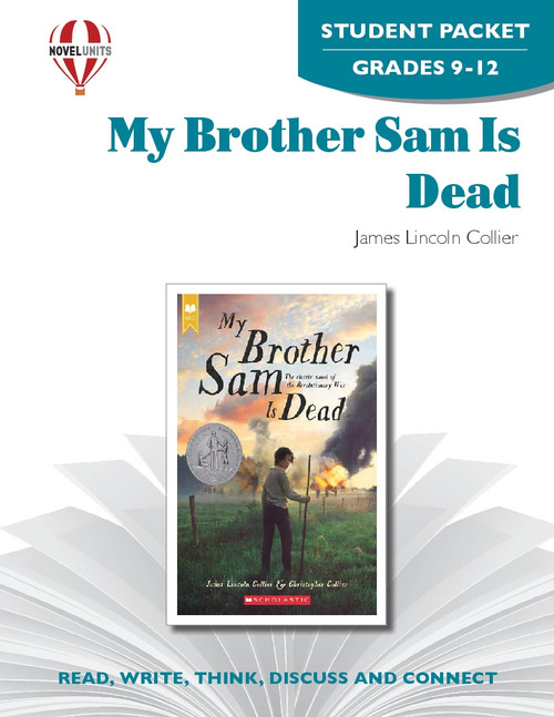 My Brother Sam Is Dead Novel Unit Student Packet
