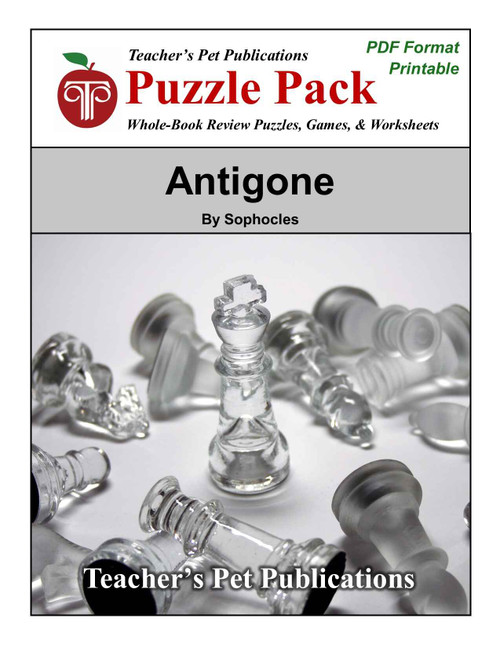 Antigone Puzzle Pack - Activities, Worksheets, Games