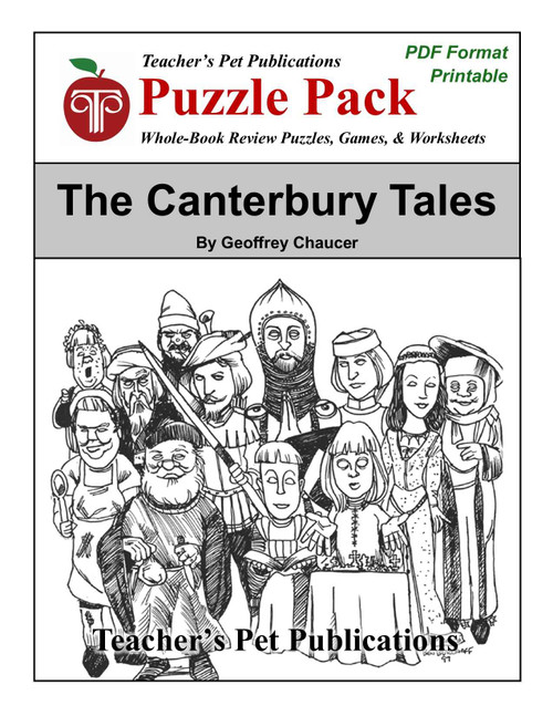 Canterbury Tales Puzzle Pack - Activities, Worksheets, Games
