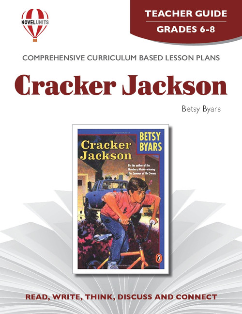 Cracker Jackson Novel Unit Teacher Guides, Lesson Plans, Worksheets ...