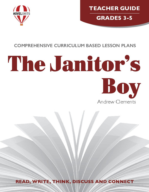 The Janitor's Boy Novel Unit Teacher Guides, Lesson Plans, Activities