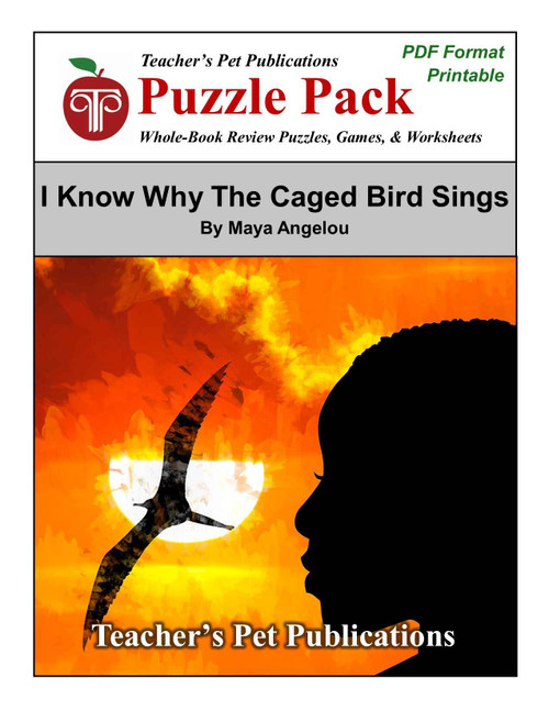 I Know Why the Caged Bird Sings Puzzle Pack - Activities, Worksheets, Games