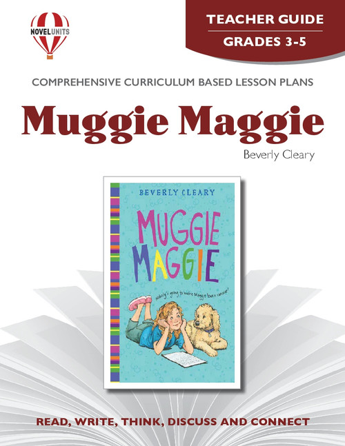 Muggie Maggie Novel Unit Teacher Guides, Lesson Plans, Activities